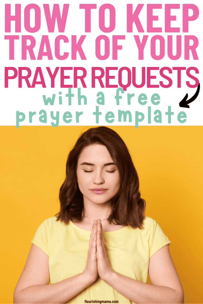 How to Write a Prayer List for Effective Prayer (+free template)