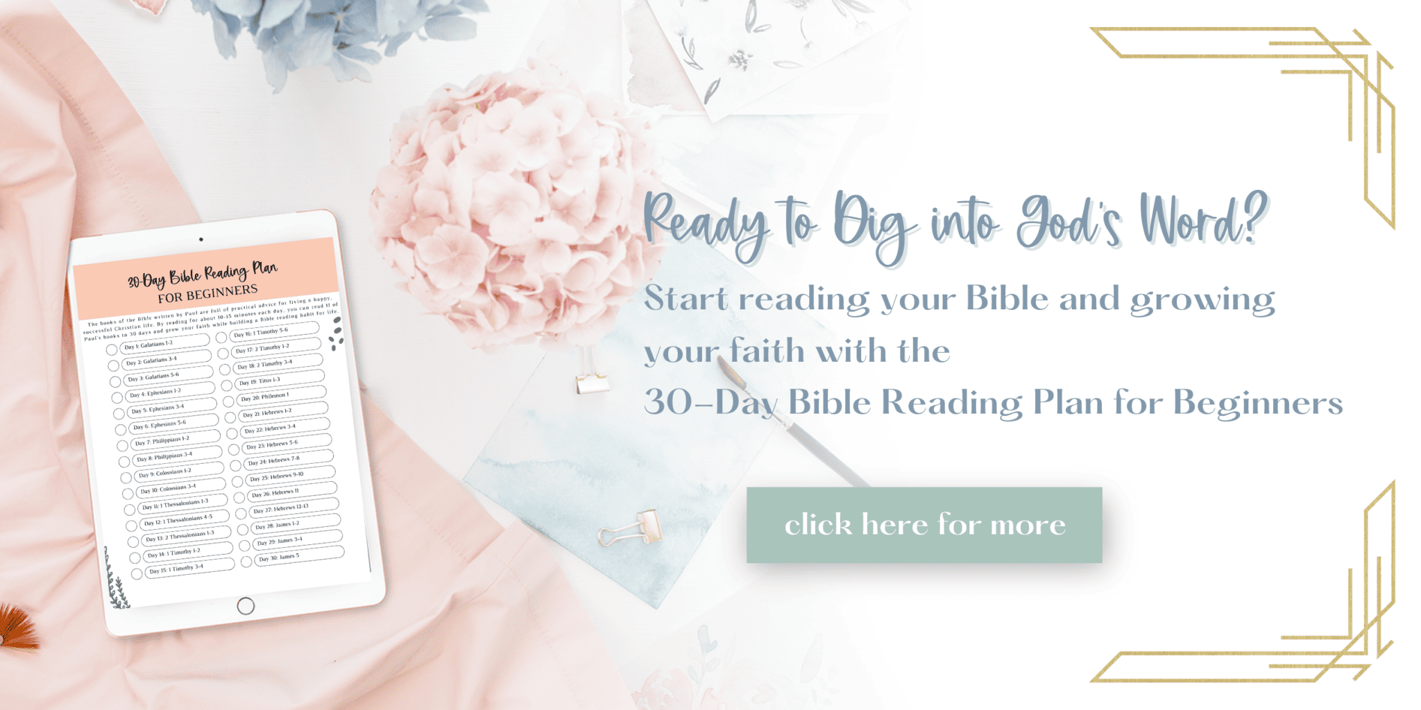 3 Helpful Tips to Read the Bible for Beginners | Free Bible Plans