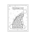15 Free Printable Christmas Mazes for Kids