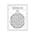 15 Free Printable Christmas Mazes for Kids