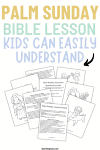 The Triumphal Entry: A Palm Sunday School Lesson for Kids