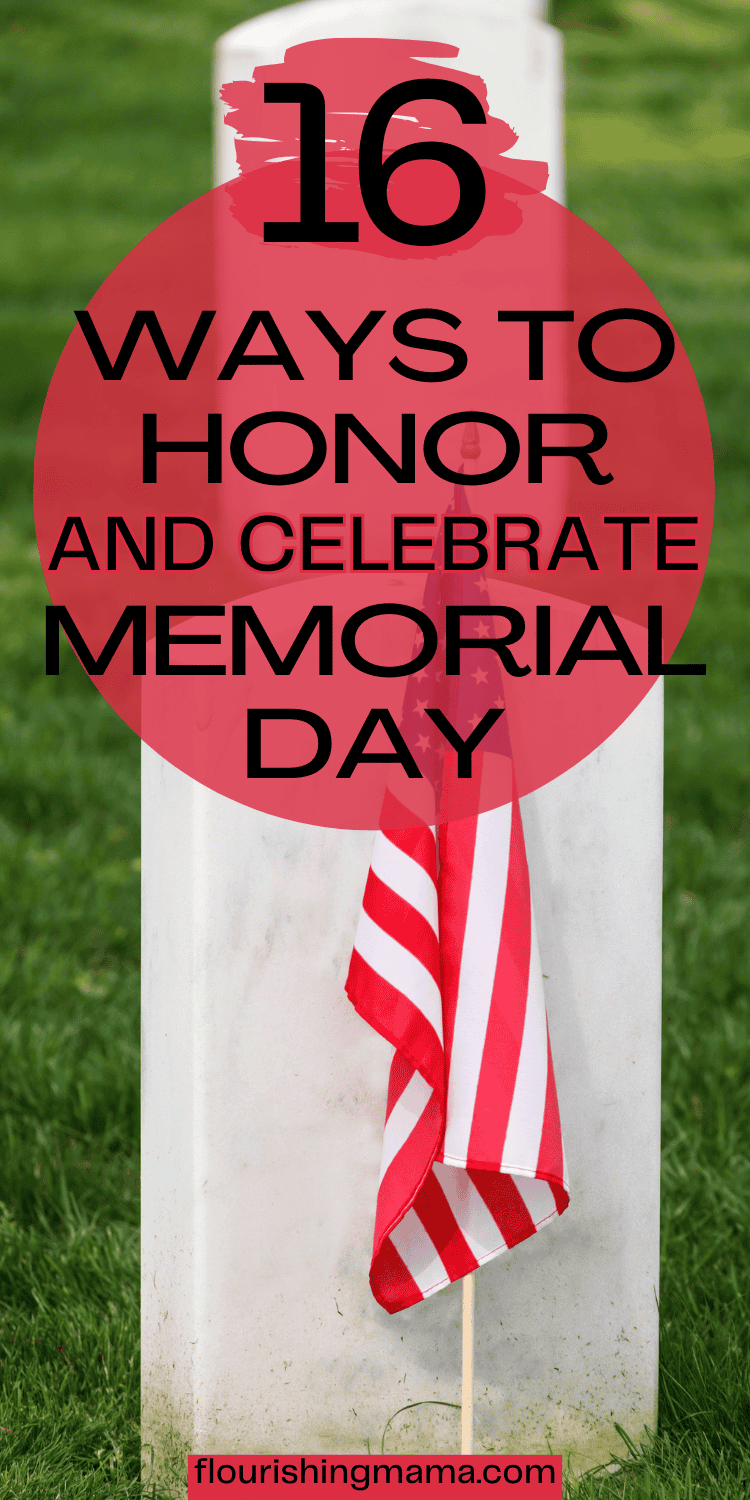 16 Patriotic Memorial Day Family Activities
