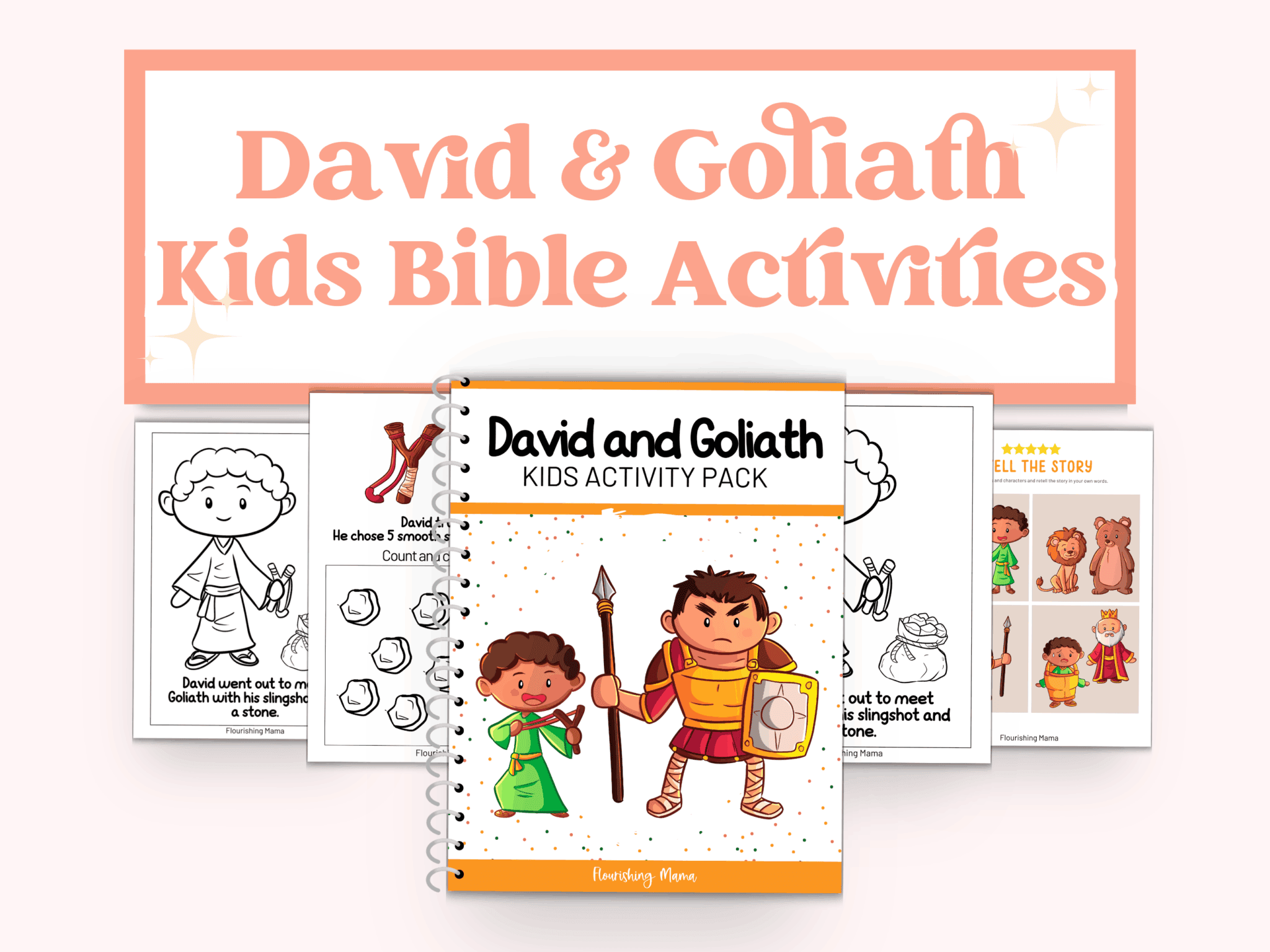 David and Goliath Sunday School Lesson for Kids