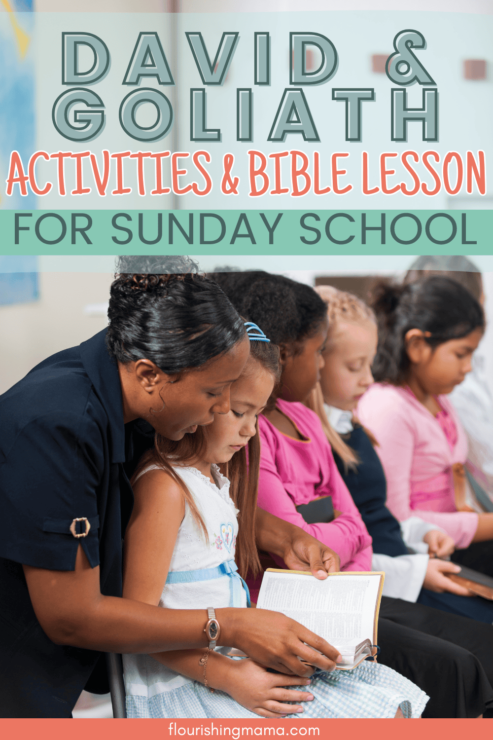 David and Goliath Sunday School Lesson for Kids