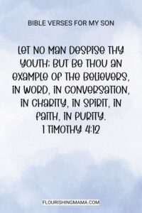 35 Powerful Bible Verses for My Son to Guide His Faith