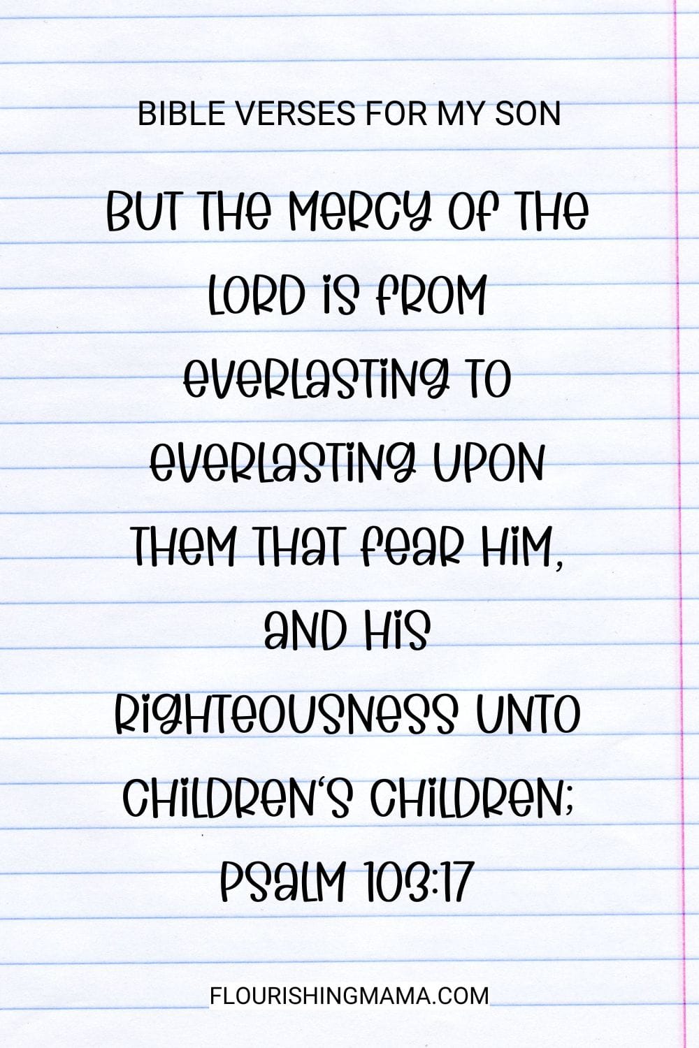 35 Powerful Bible Verses for My Son to Guide His Faith