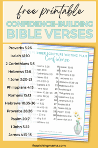 Free Printable September Scripture Writing Plan (Bible Verses About ...