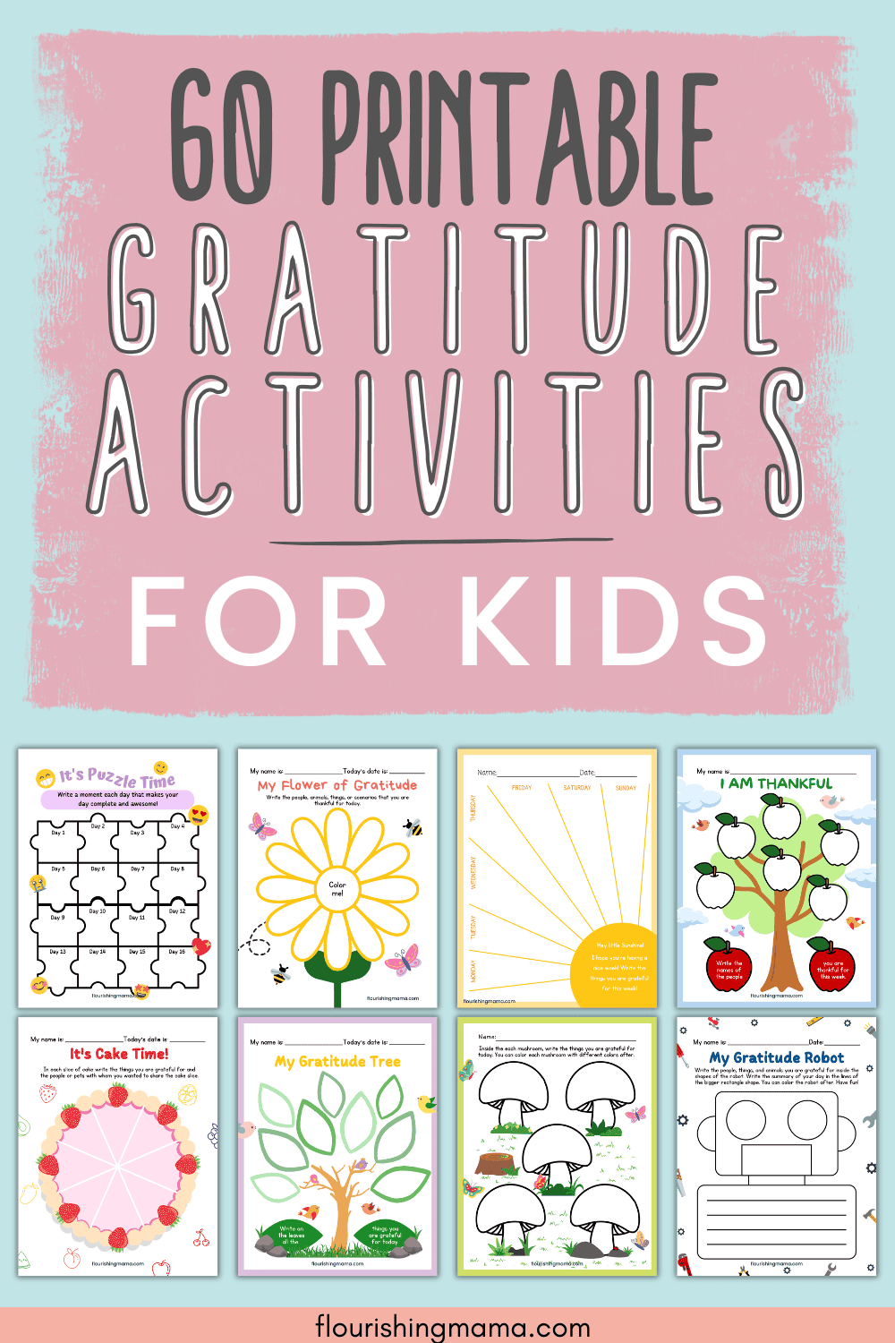 Cultivating Gratitude: Printable Gratitude Journal for Kids