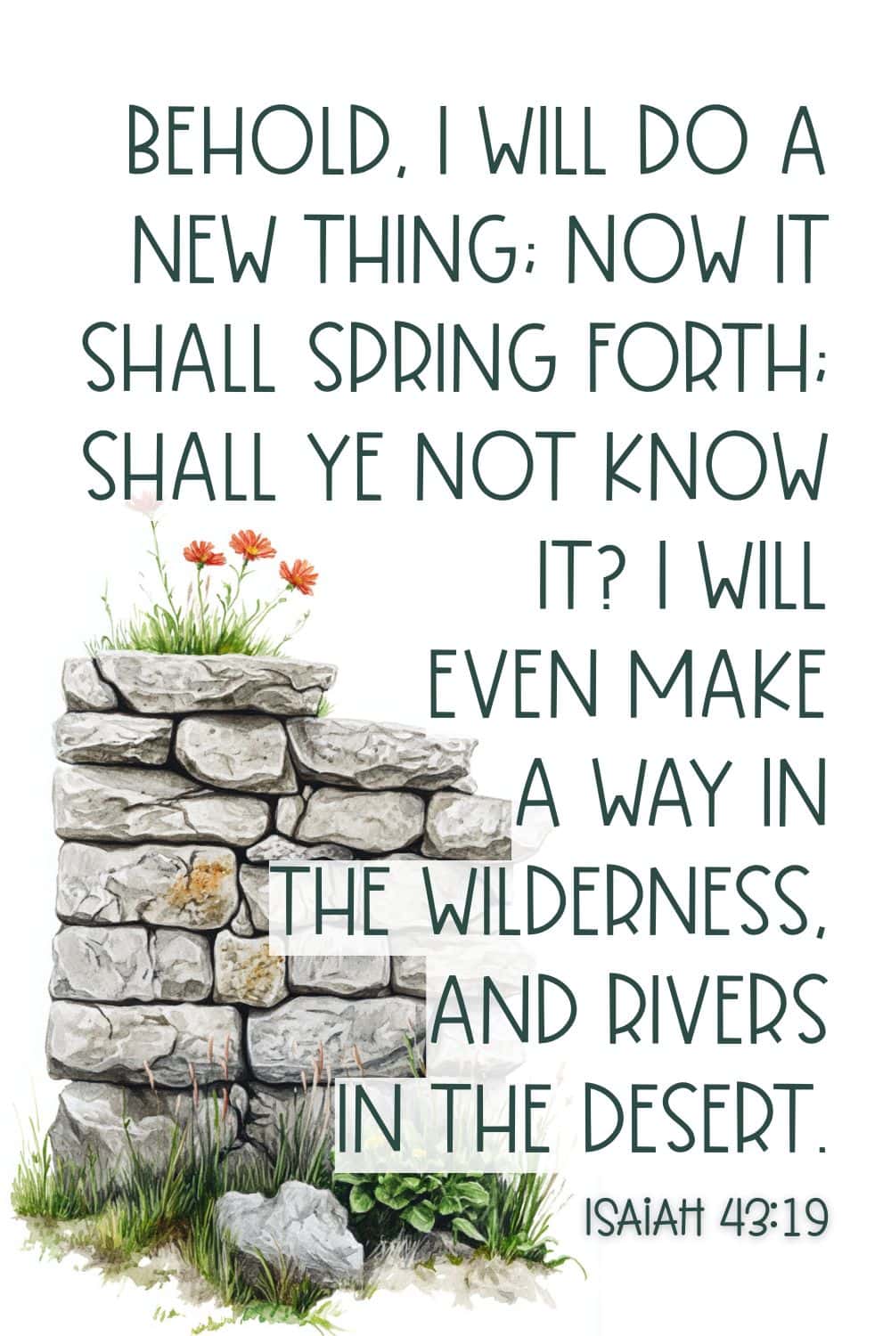 25 Lovely Bible Verses About Spring