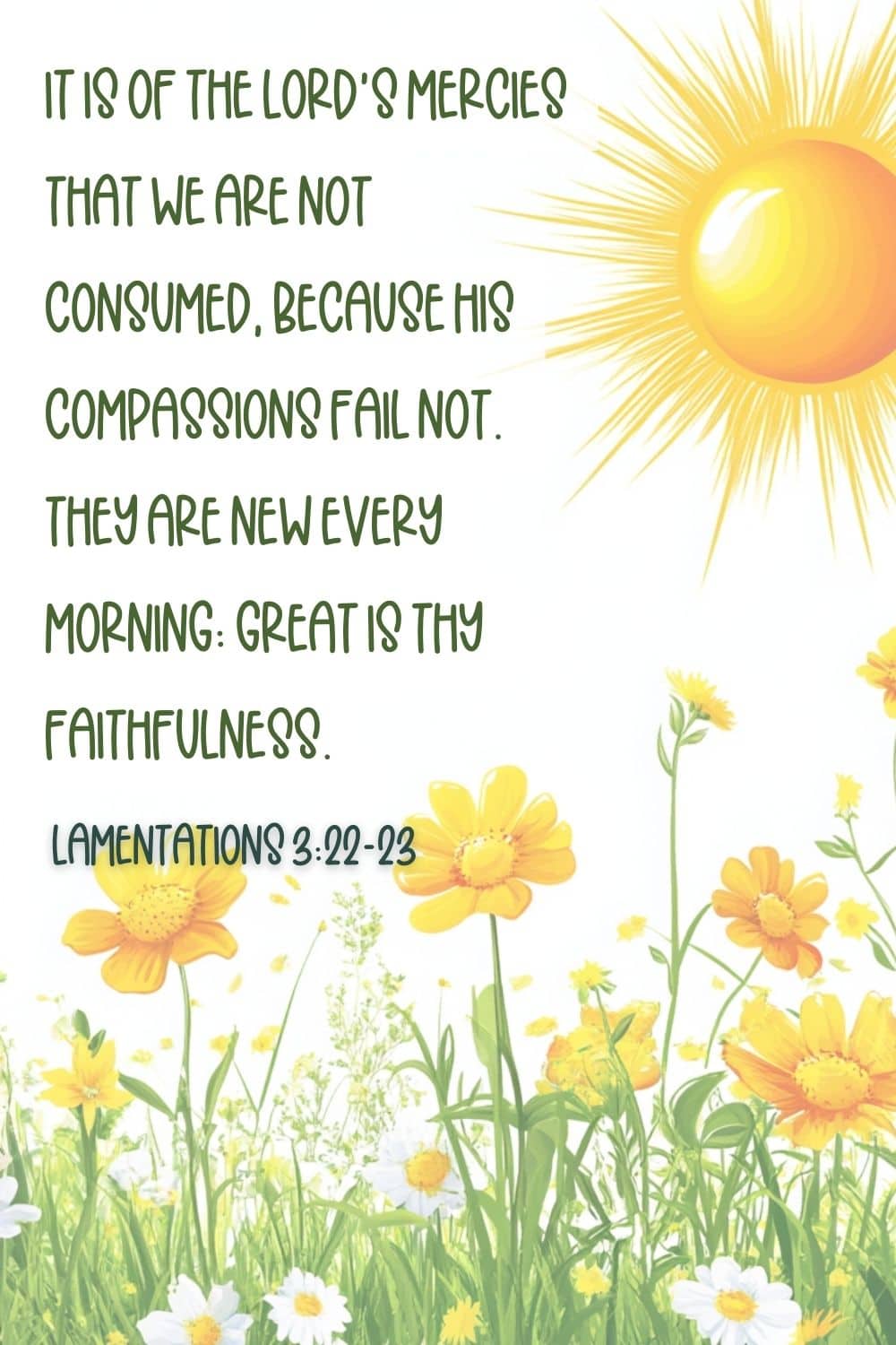 25 Lovely Bible Verses About Spring