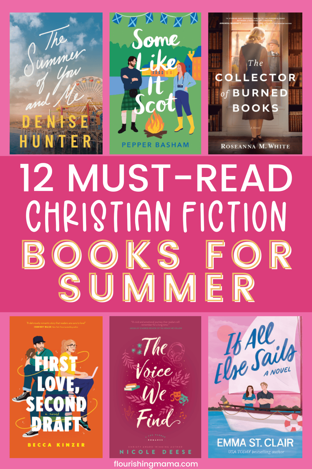 12 Christian Fiction Books I'm Excited to Read This Summer