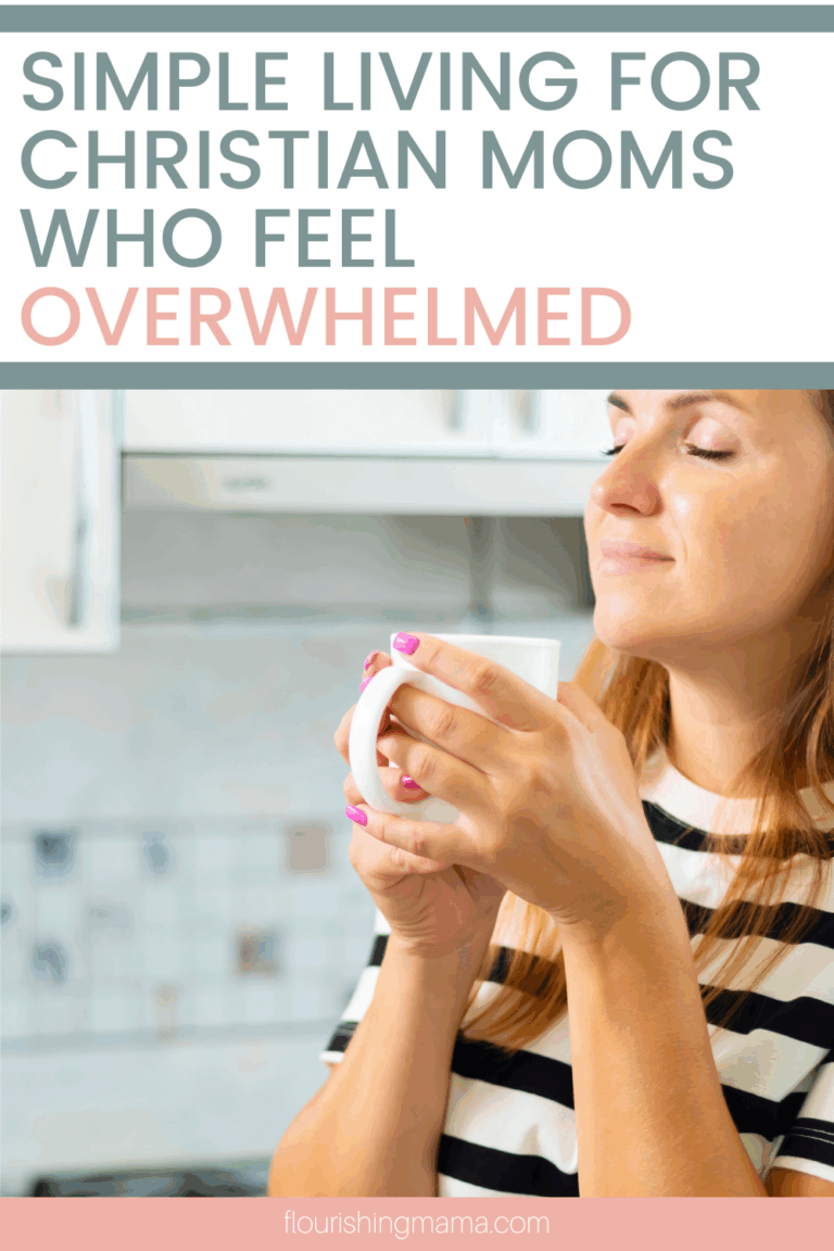 Less of Me, More of Him: A Christian Mom's Guide to Simple Living