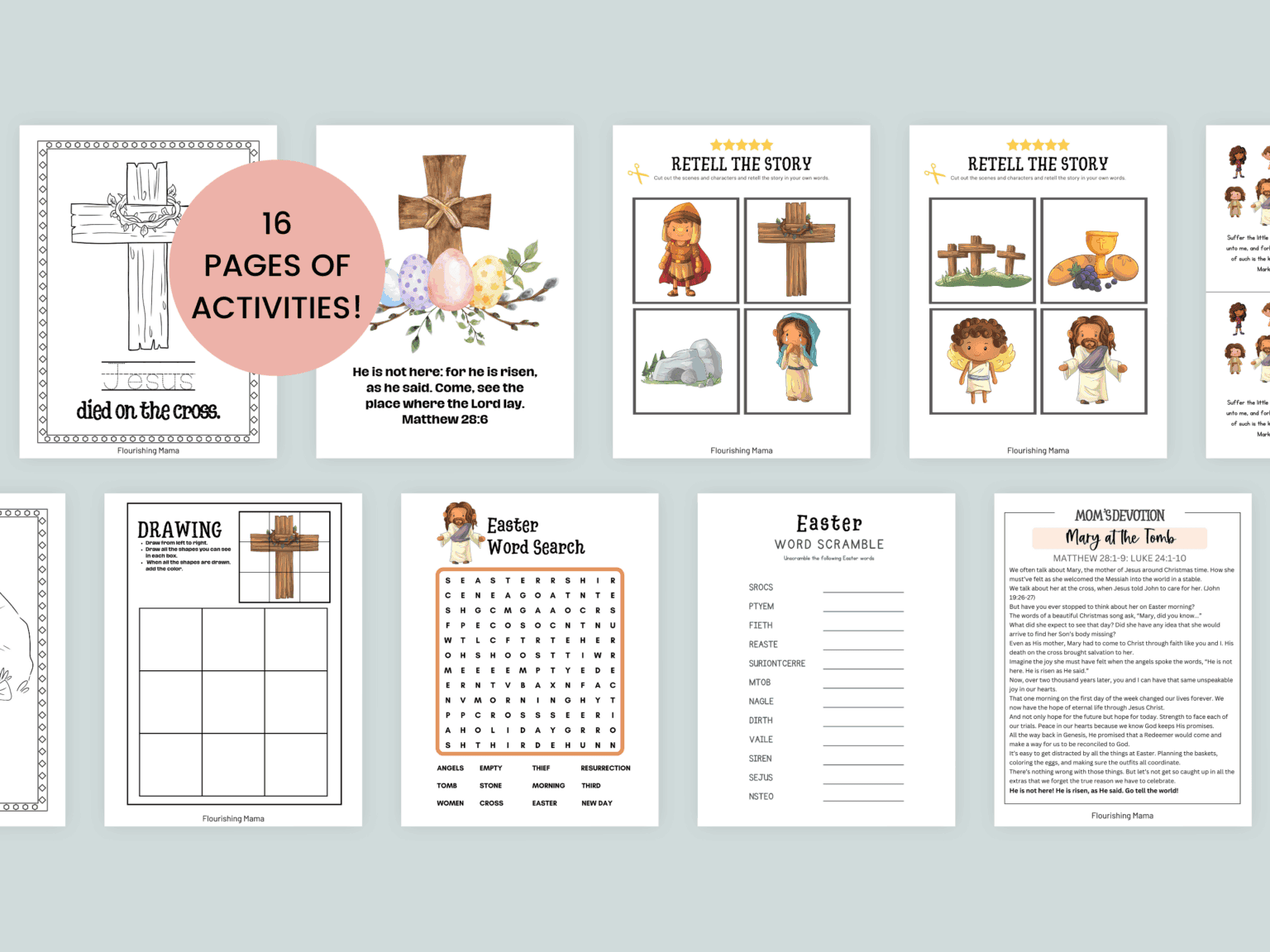 The True Story of Easter Bible Lesson for Kids (Ages 5-12)